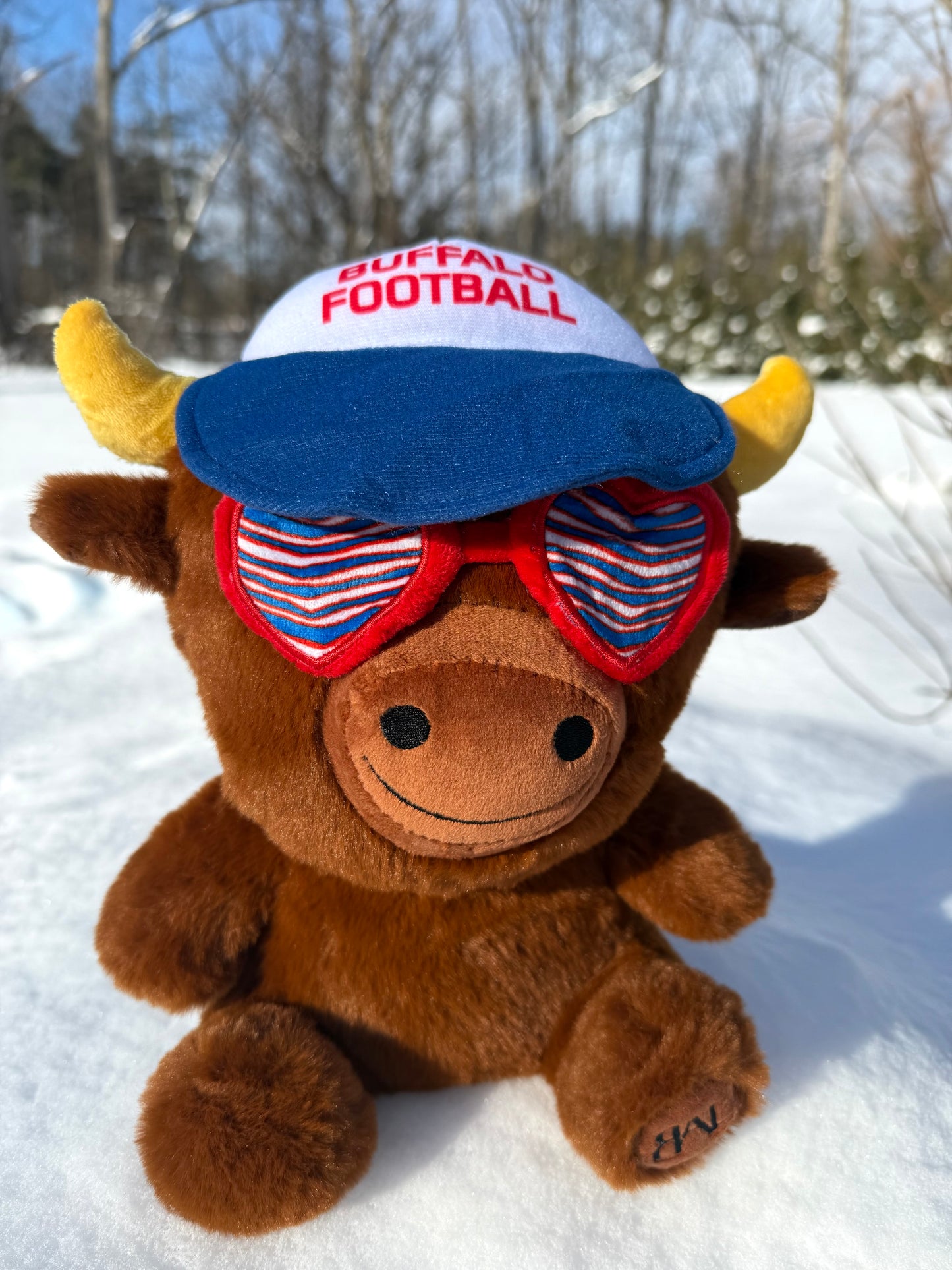 COMMEMORATIVE BUFFALO TEDDY – By Abigail Lee™