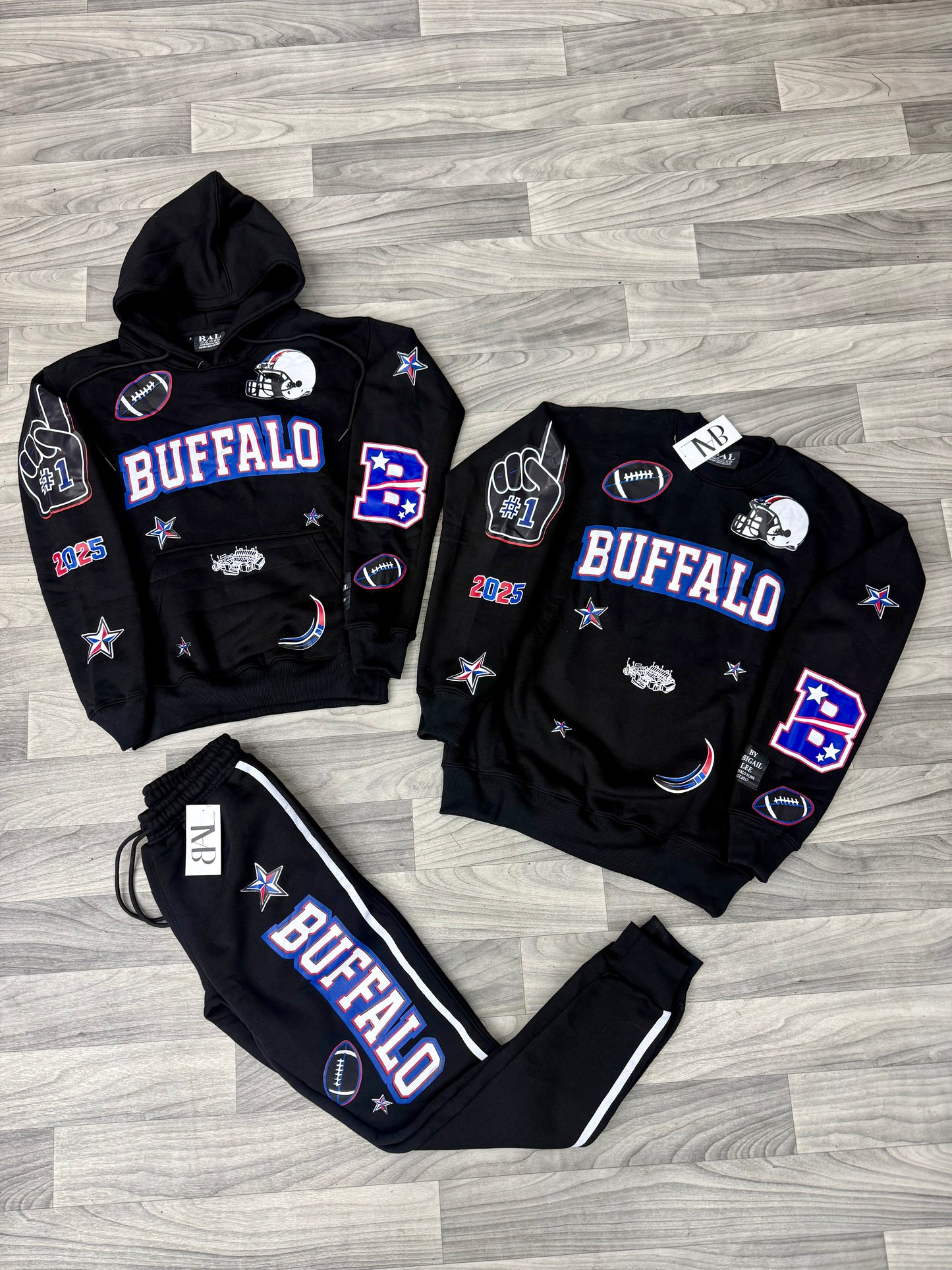 Commemorative Buffalo Football Set – By Abigail Lee™